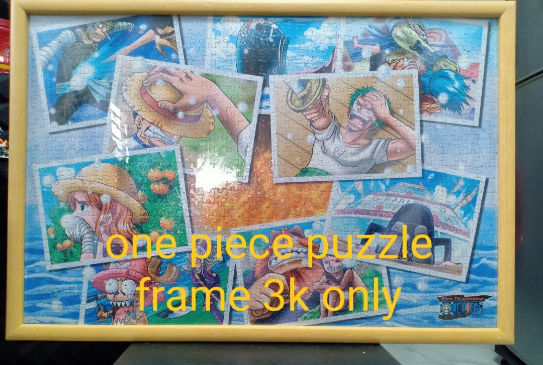 Gigzo puzzle one piece with frame, Hobbies & Toys, Toys & Games on ...