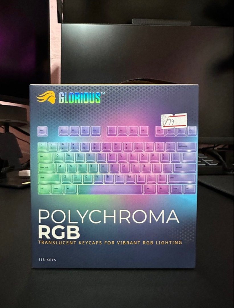 Glorious polychrome RGB keycaps, Computers & Tech, Parts & Accessories ...