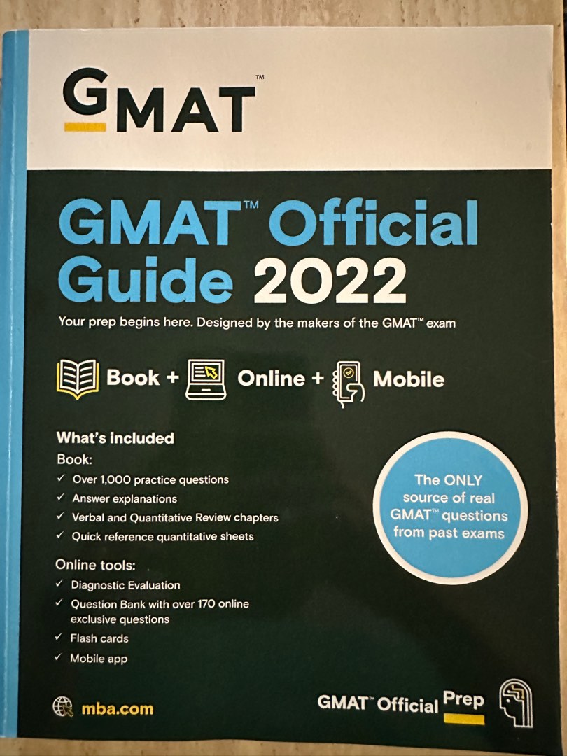 GMAT Official Guide 2022, Hobbies & Toys, Books & Magazines, Assessment ...