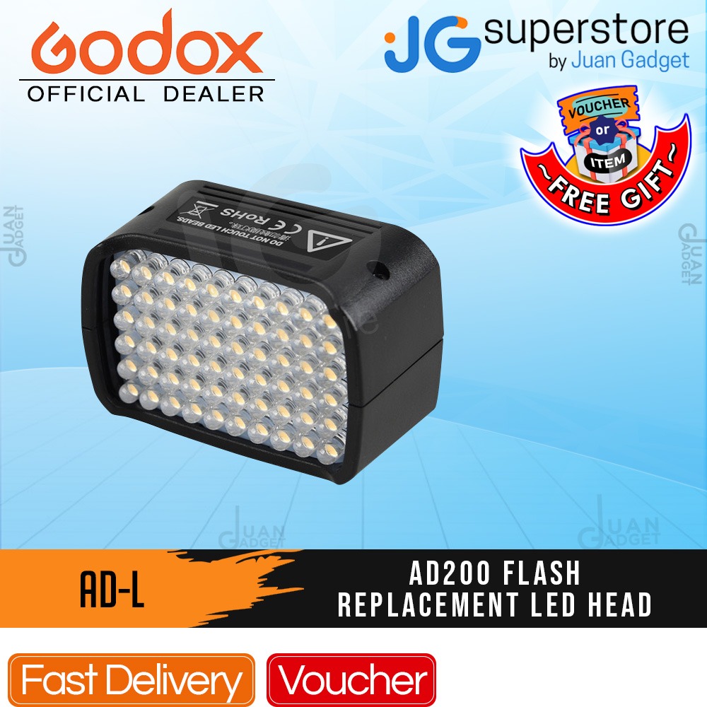 Godox AD-L Compact LED Light Head for AD200 Portable Pocket Flash | JG ...