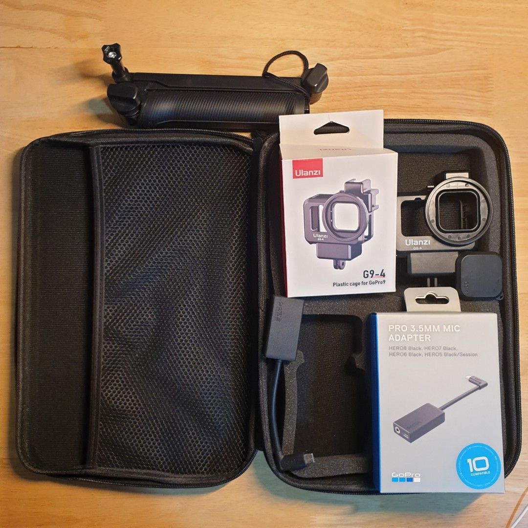 GoPro Hero 9 Bundle, Photography, Video Cameras on Carousell