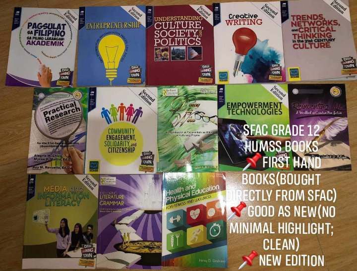 GRADE 12 HUMSS BOOKS, Hobbies & Toys, Books & Magazines, Textbooks on ...