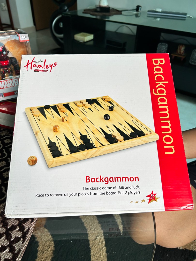 Hamleys Backgammon, Hobbies & Toys, Toys & Games on Carousell