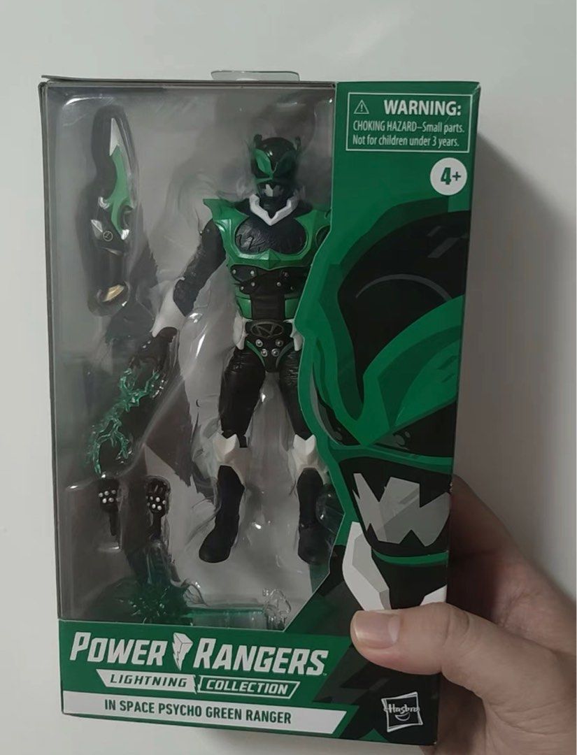 HASBRO POWER RANGERS LIGHTNING COLLECTION IN SPACE PSYCHO GREEN RANGER ...
