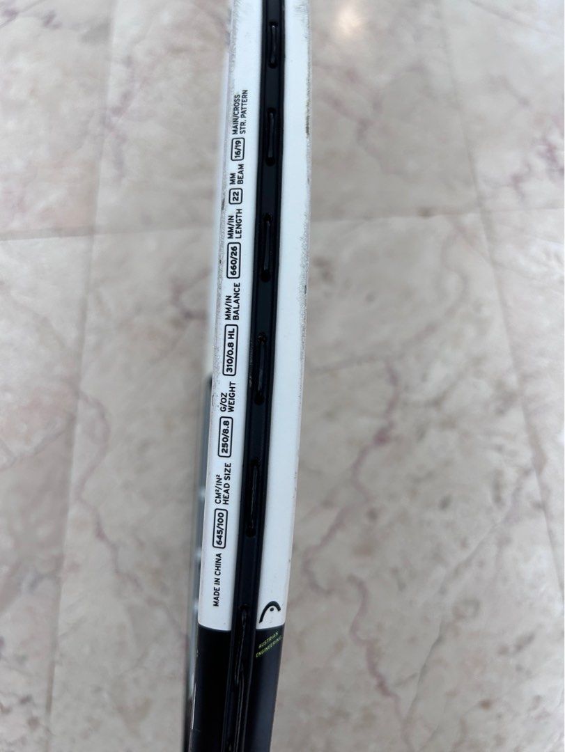 Head Speed 26inch Jr Tennis Racket, Sports Equipment, Sports & Games ...