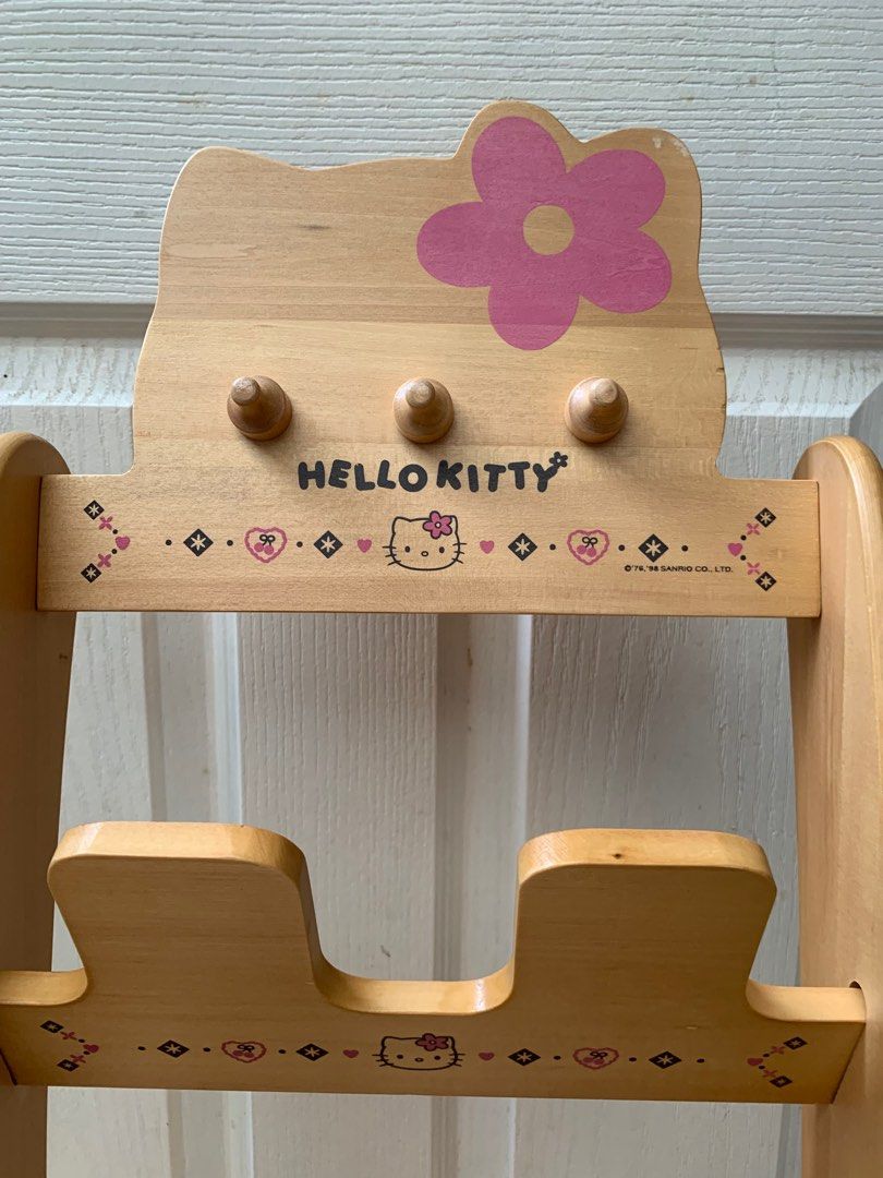 Hello Kitty wooden Shoe racks on Carousell