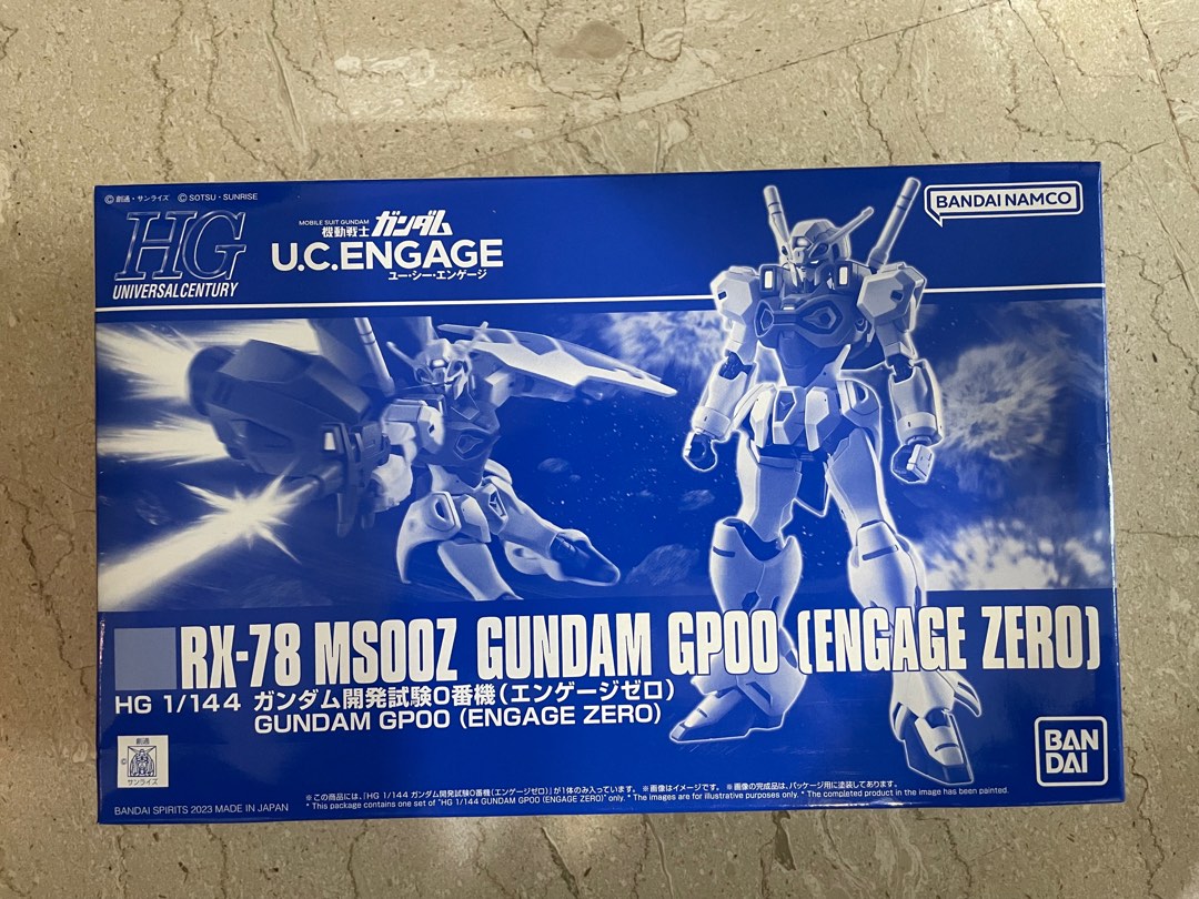 HG 1/144 Gundam GP00 (Engage Zero), Hobbies & Toys, Toys & Games on Carousell