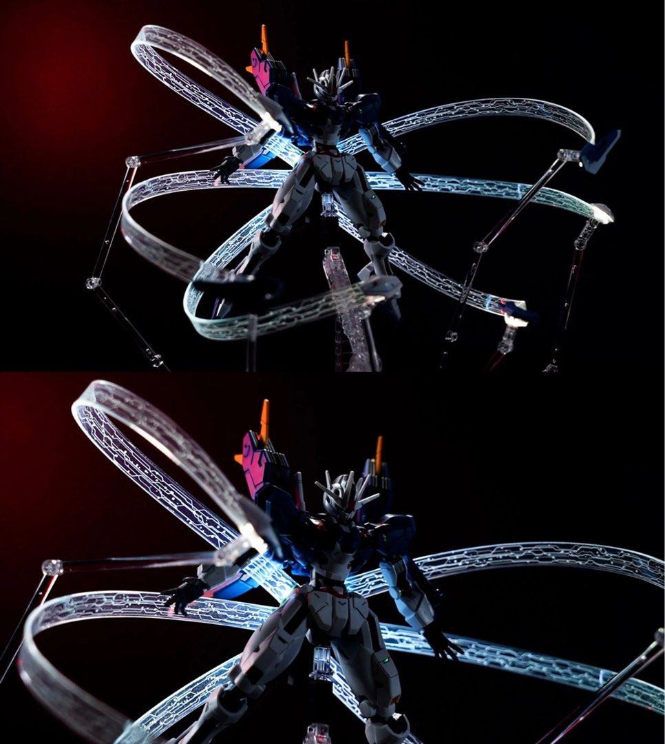 HG Aerial Rebuild / Calibarn Gundam Main Body & Funnel Bits Permet Belt ...