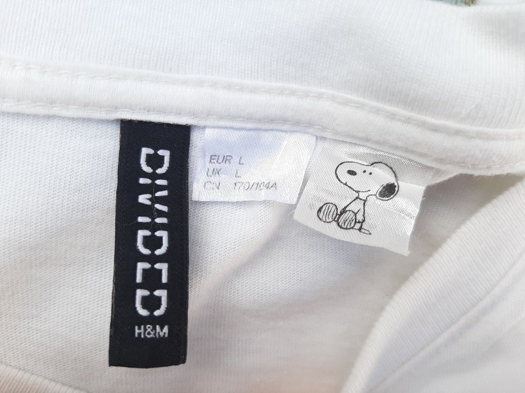 H&M x Snoopy Peanuts (Unisex) on Carousell
