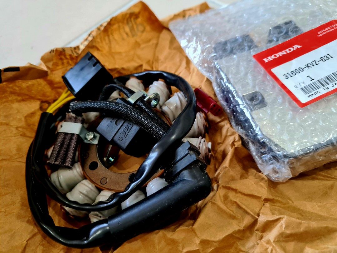 HONDA CBR1000RR Rectifier and Magnetic Coil 2009-2014, Motorcycles ...