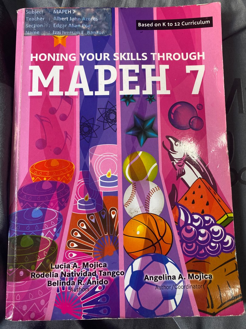 Honing Your Skills Through MAPEH 7, Hobbies & Toys, Books & Magazines, Textbooks on Carousell