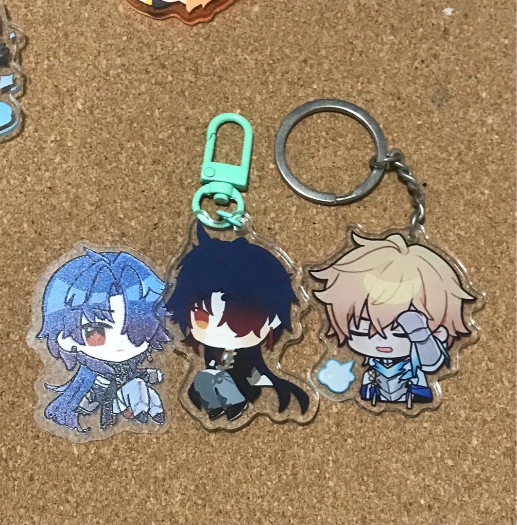 honkai star rail keychains sticker gepard blade hsr, Hobbies & Toys ...