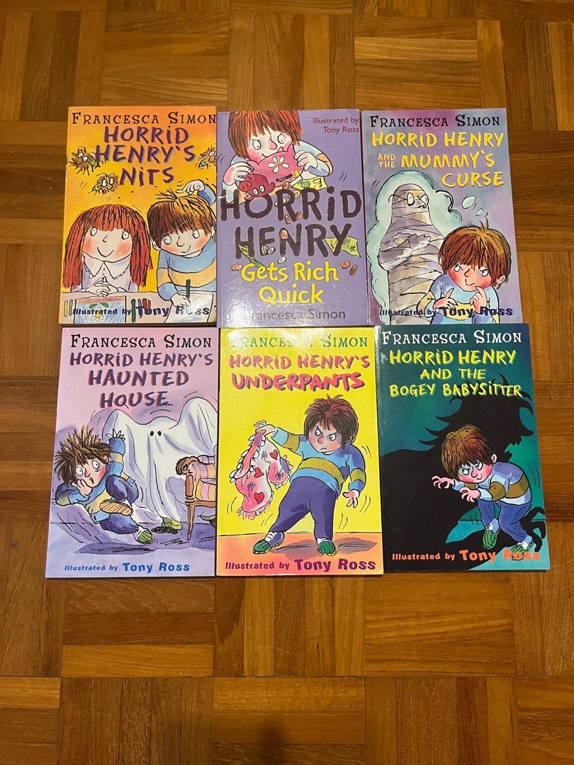 Horrid Henry Series - 6 books for the price of 2., Hobbies & Toys ...
