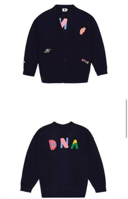 House of BTS DNA Cardigan, Hobbies & Toys, Memorabilia & Collectibles ...