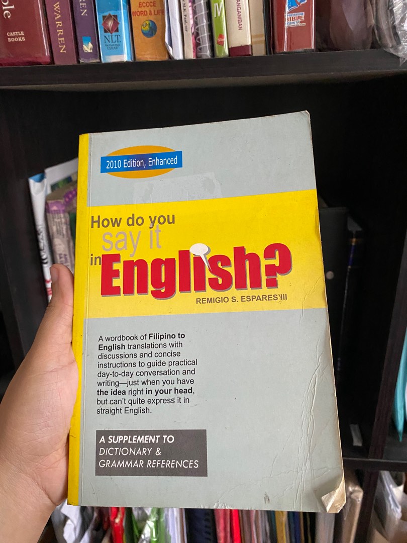 How do you say it in English, Hobbies & Toys, Books & Magazines ...