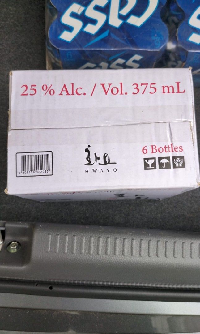 HWAYO 25 Premium Korean Soju 375ml. SOJU, Food & Drinks, Alcoholic ...