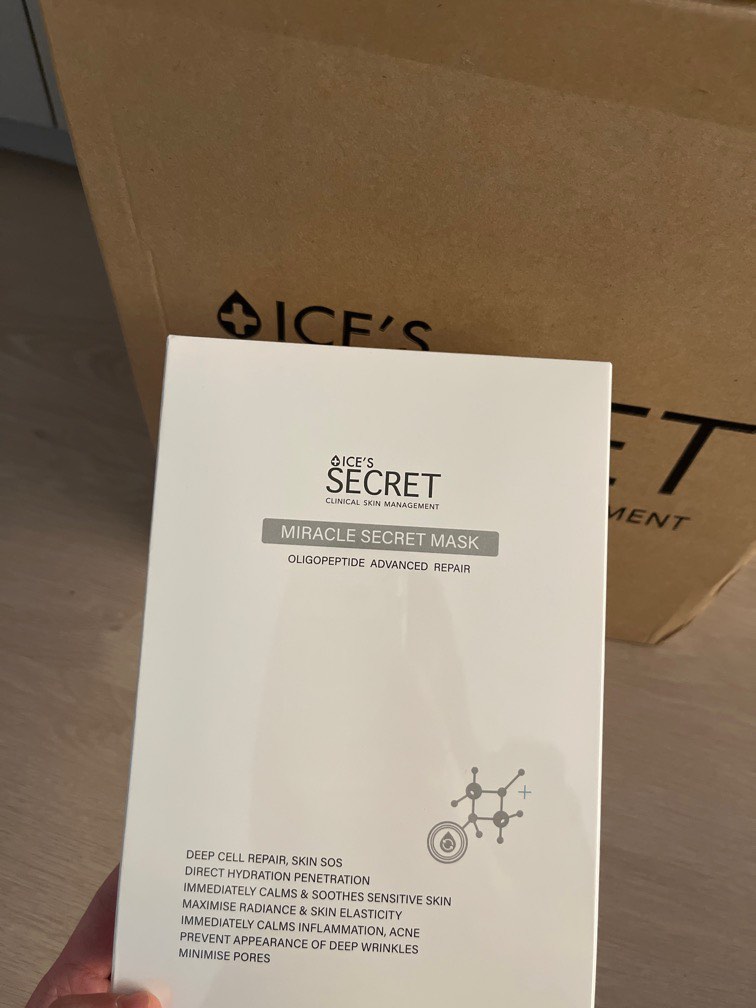 Ice secret miracle secret mask, Beauty & Personal Care, Face, Face Care ...