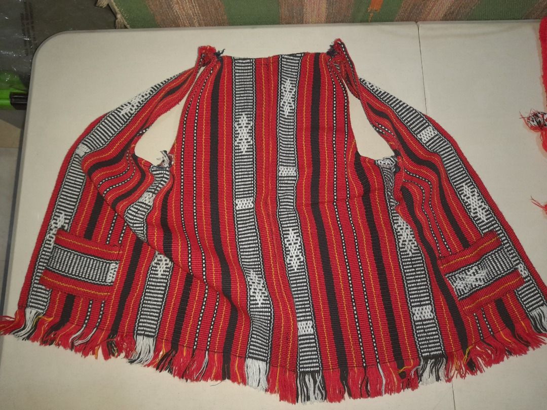 Igorot Costume (Handwoven) for Kids Set of 2 - Bahag/Gstring and Vest ...