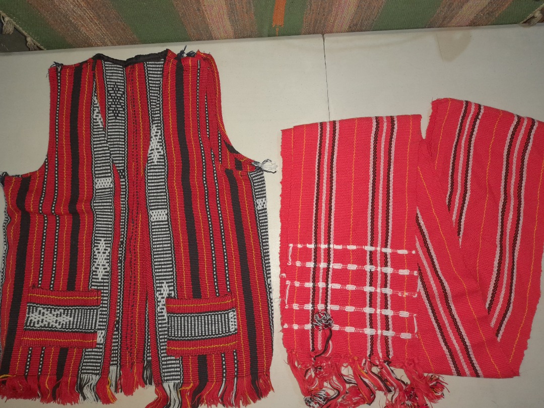 Igorot Costume (Handwoven) for Kids Set of 2 - Bahag/Gstring and Vest ...