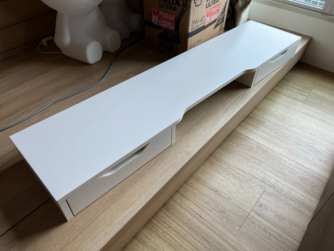 Ikea add on desk unit, Furniture & Home Living, Furniture, Shelves ...