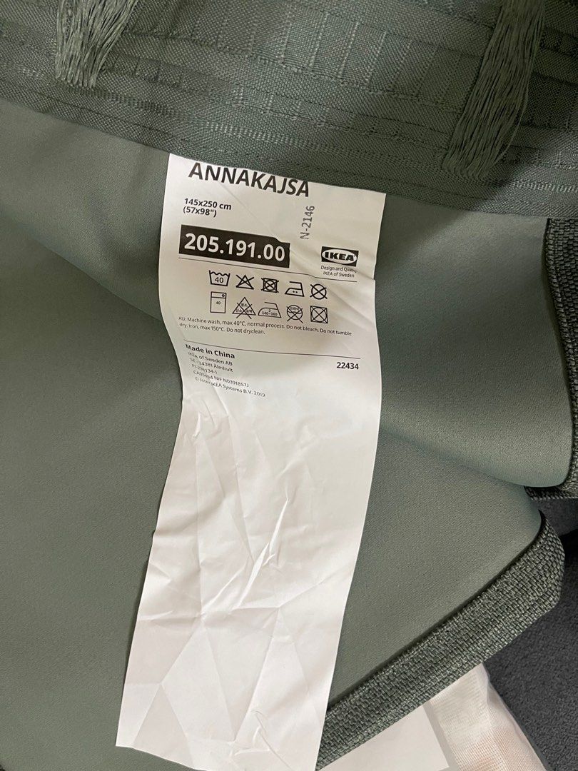 IKEA LANGSIR ( ANNAKAJSA ), Furniture & Home Living, Home Decor ...