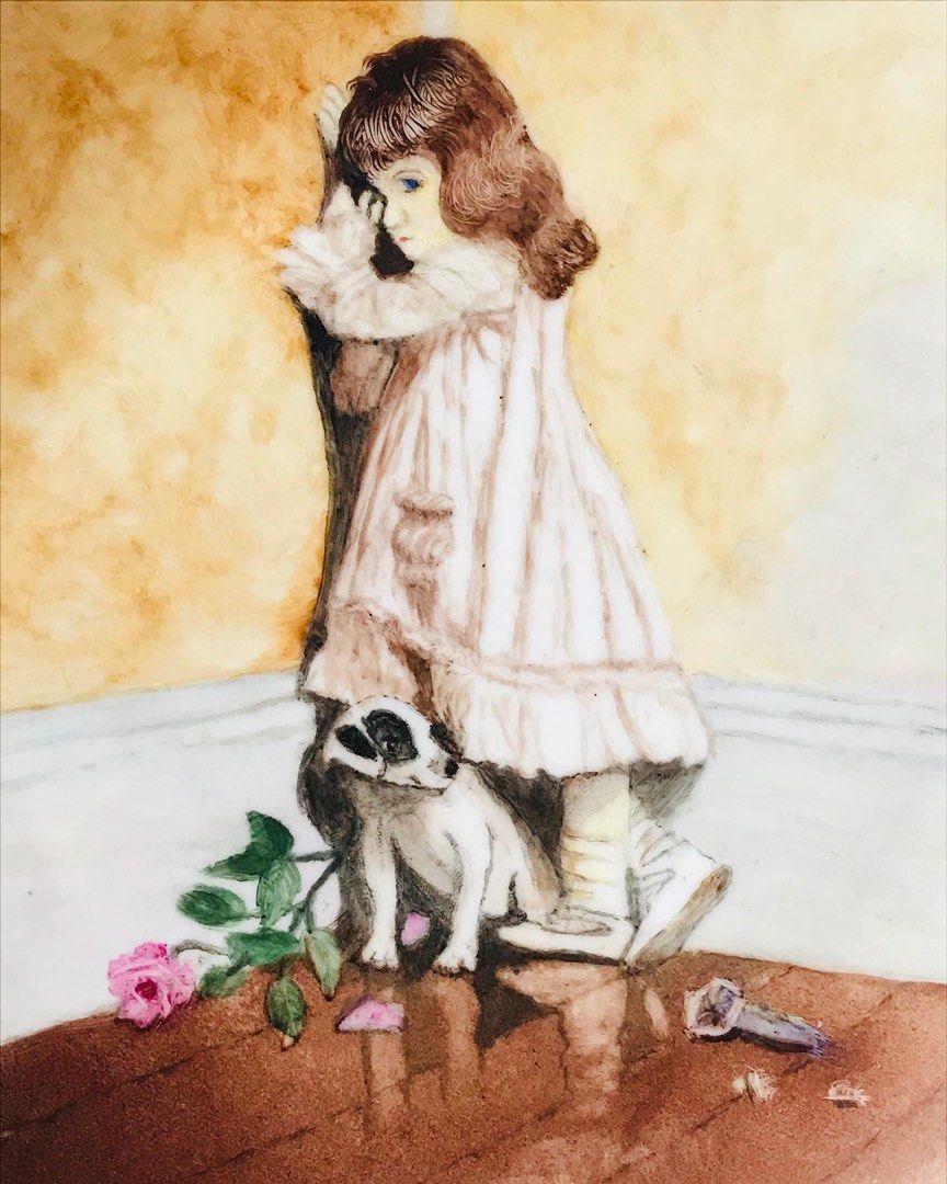 "In Disgrace" Reproduction of the 1893 painting of Charles Burton ...