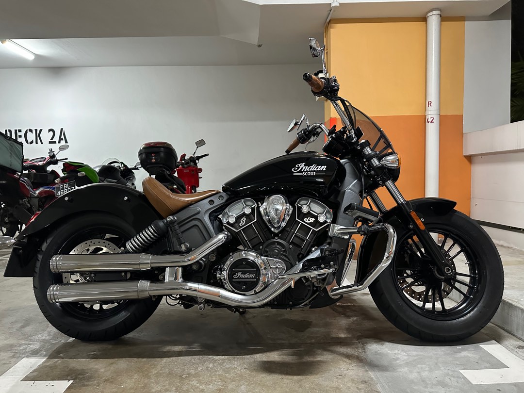 Indian Scout, Motorcycles, Motorcycles for Sale, Class 2 on Carousell