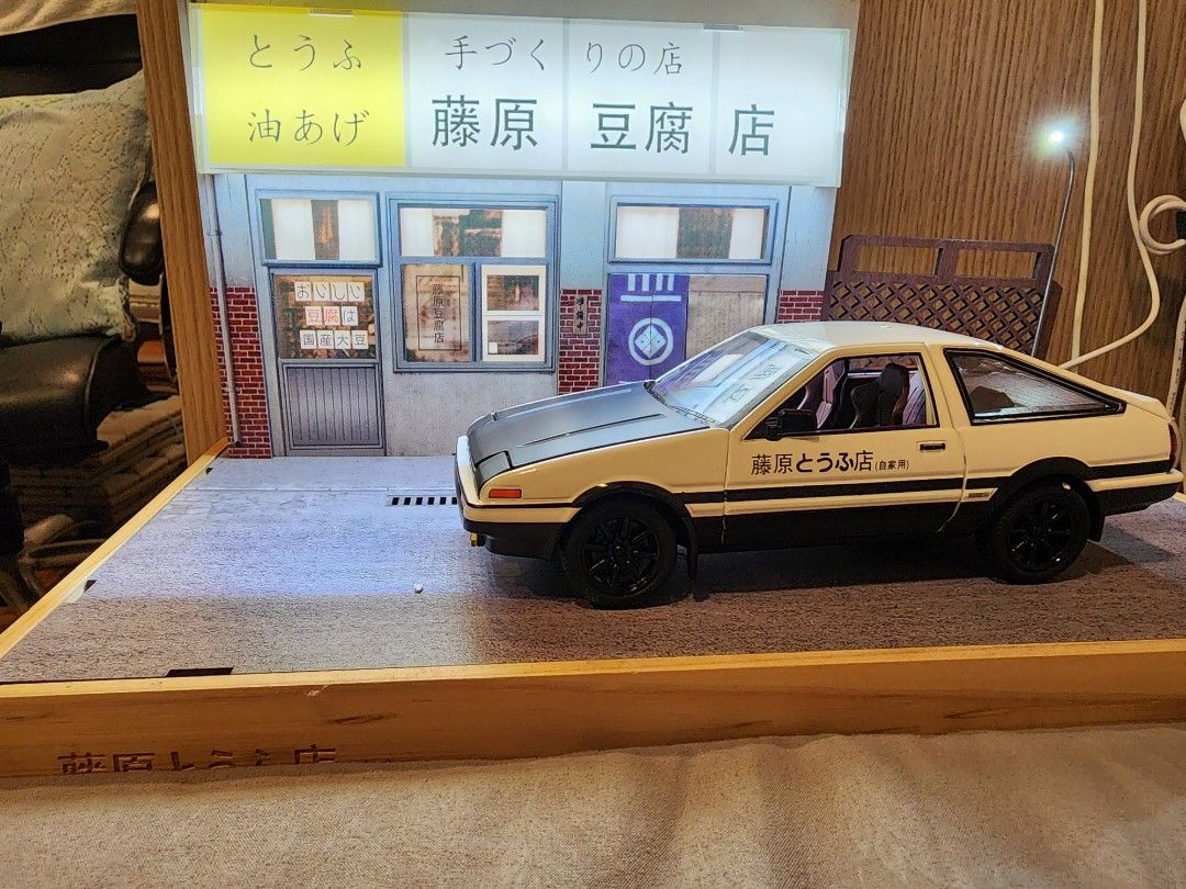 Initial D display, Hobbies & Toys, Toys & Games on Carousell