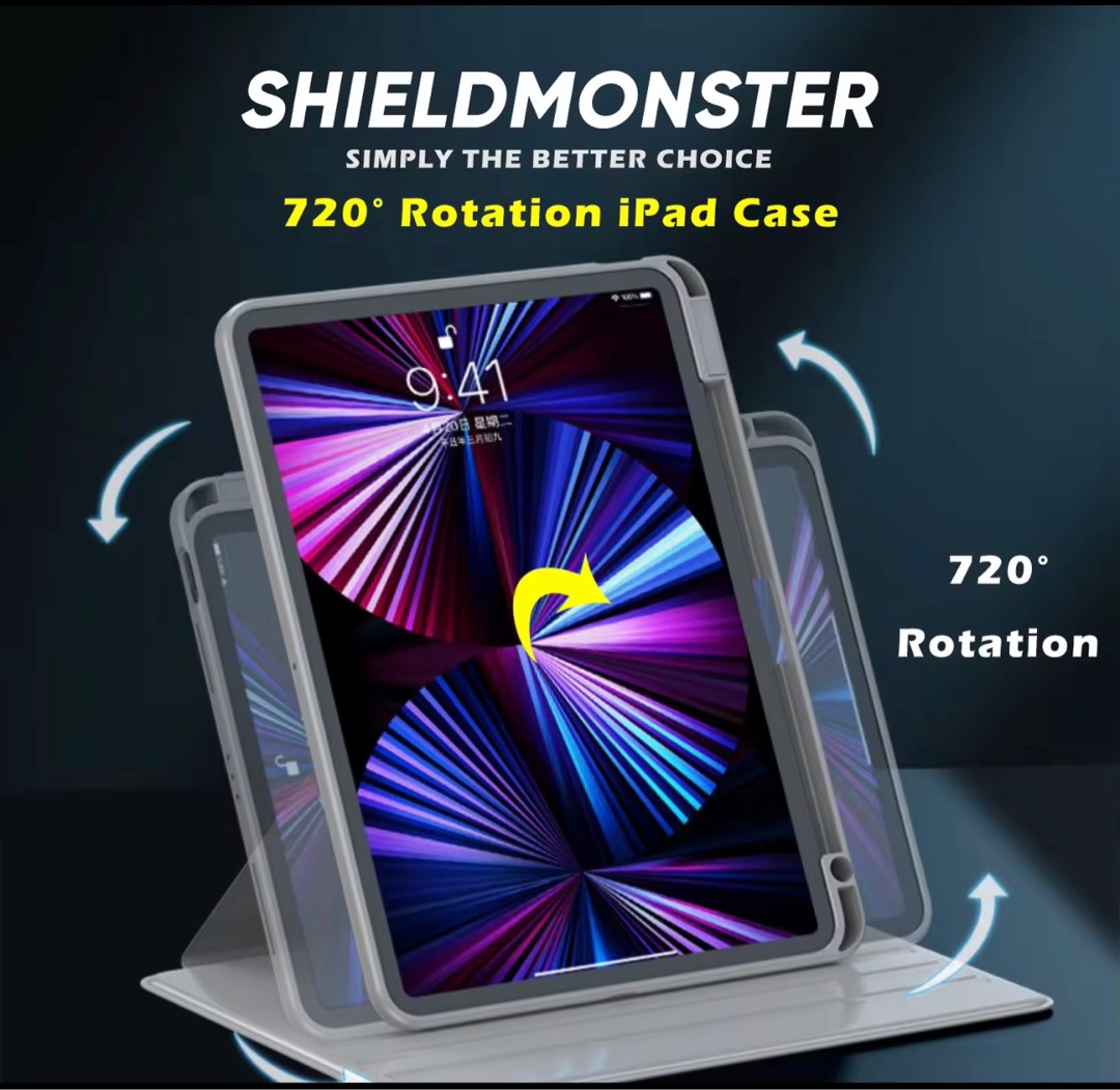 iPad 10.9 / 11 Casing (black), Mobile Phones & Gadgets, Mobile & Gadget ...