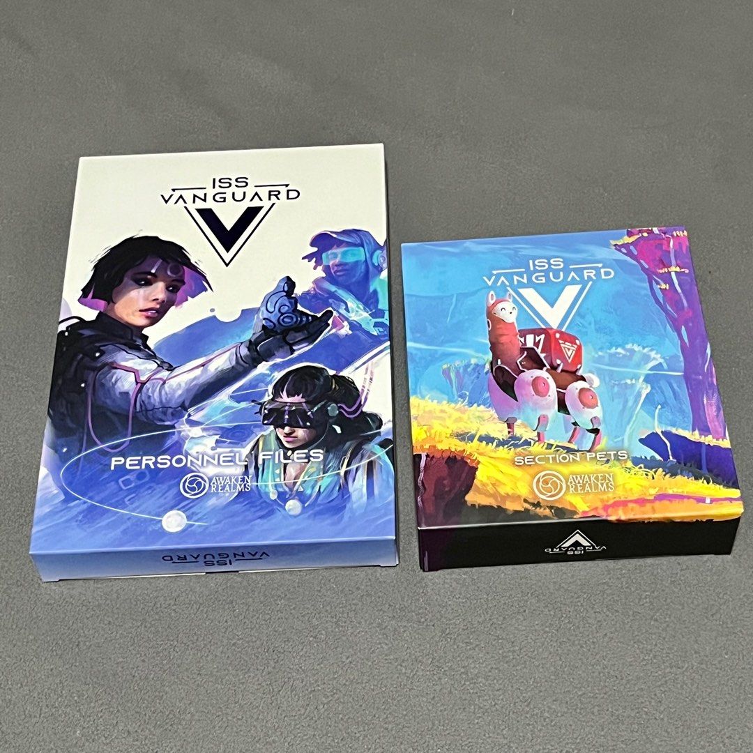 ISS Vanguard Board Game (Sundrop) with mini expansions, Hobbies & Toys ...