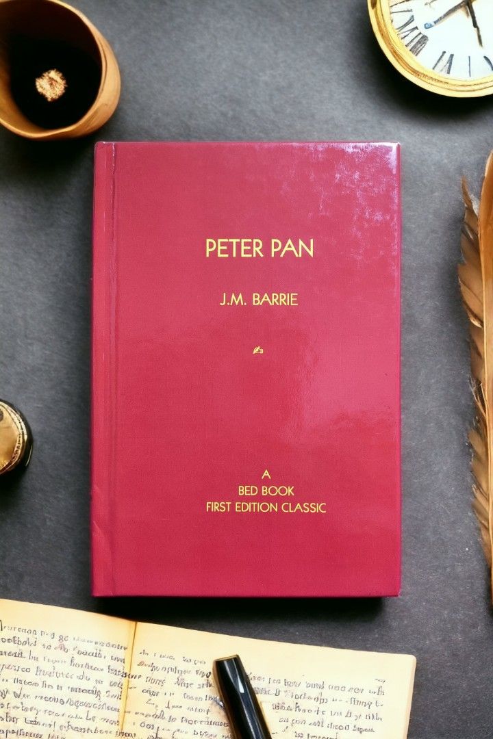 J.M Barrie Peter Pan First Edition Classic A Bed book Rare on Carousell
