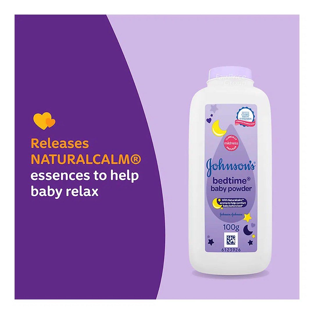 Johnson's Bedtime Baby Powder (500g), Babies & Kids, Bathing & Changing ...