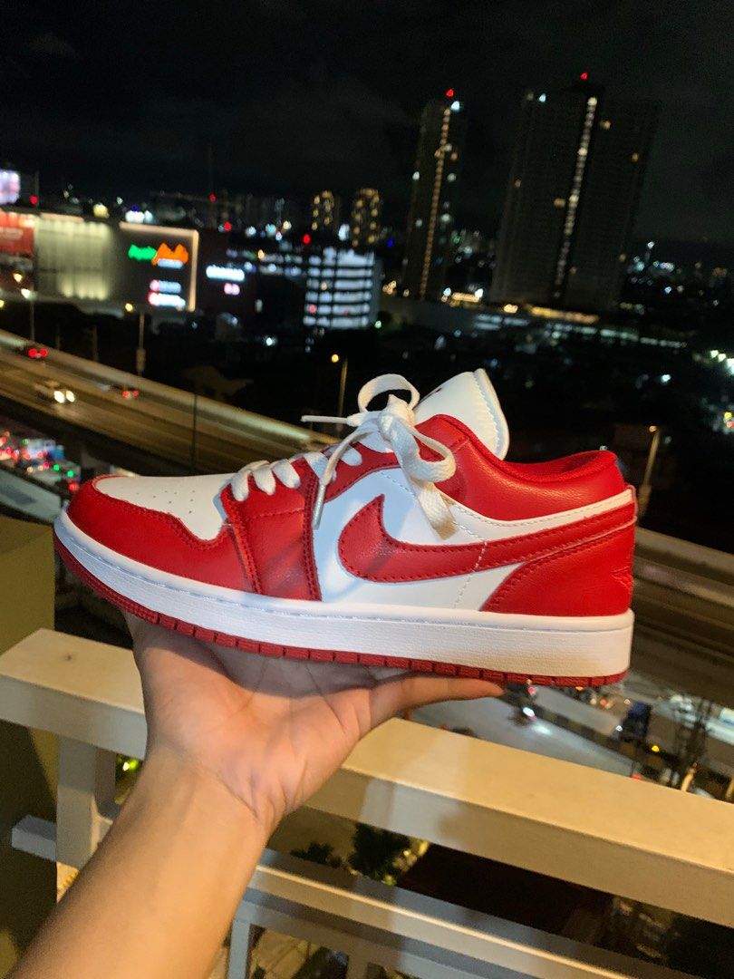 Jordan 1 Gym Red & Wolf Grey on Carousell