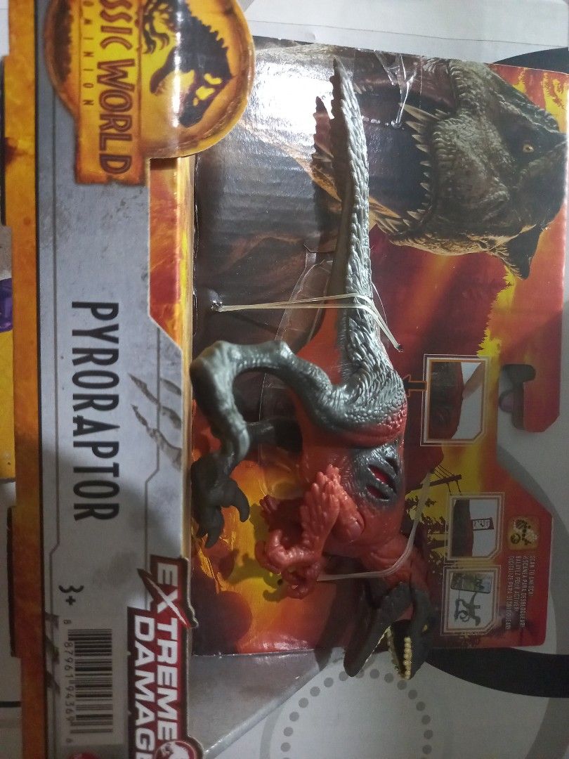 Jurassic world pyro raptor, Hobbies & Toys, Memorabilia & Collectibles ...