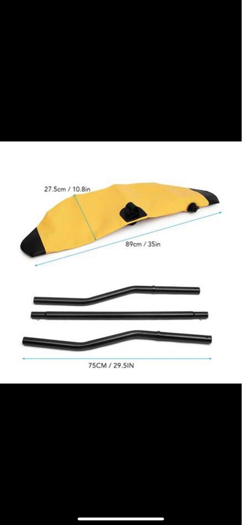 Kayak Canoe Boat Sidekick Safety Anti Capsize Float, Sports Equipment ...