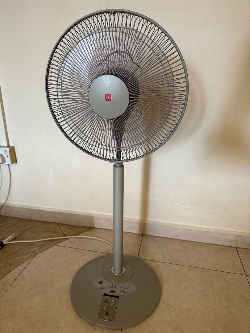 KDK N30NH Standing Fan with Remote Control, Furniture & Home Living ...