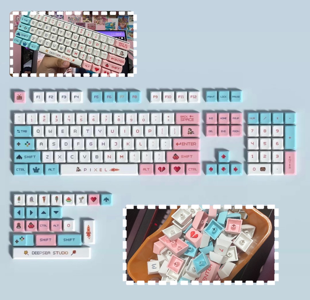 Keycaps PBE, Computers & Tech, Parts & Accessories, Computer Keyboard ...