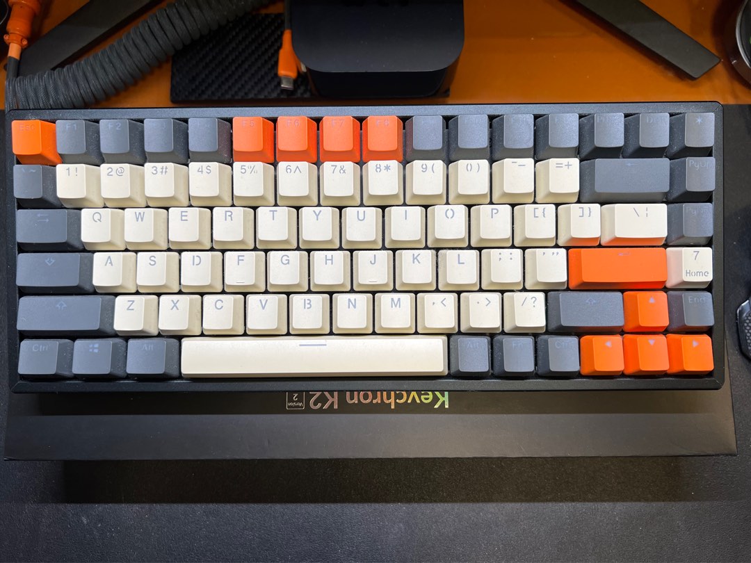 Keychron K2 Version 2 RGB Metal Blue Switch, 電腦＆科技, 電腦周邊及配件, 電腦鍵盤及相關產品 ...