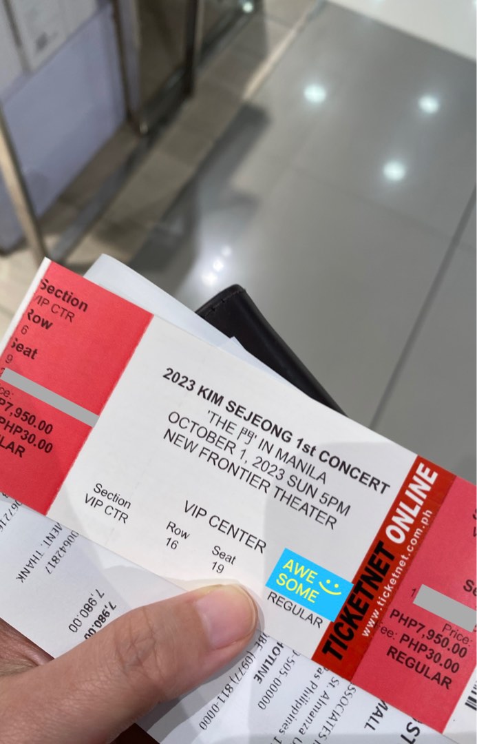 Kim Sejeong Manila VIP Center, Tickets & Vouchers, Event Tickets on ...