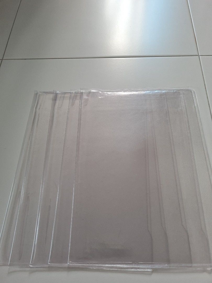 L shaped clear file, Hobbies & Toys, Stationery & Craft, Stationery ...