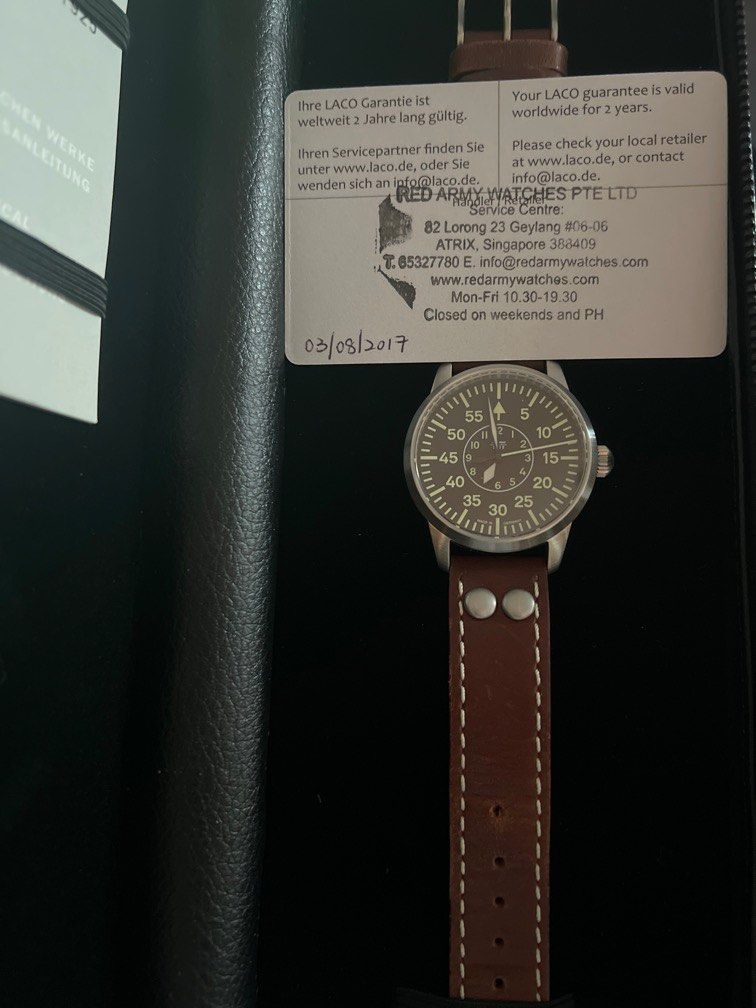 Laco Type B Dial Miyota Automatic Pilot Watch 861690, Luxury, Watches ...