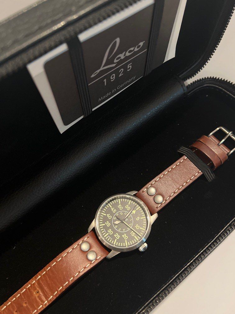 Laco 36mm Type B Dial Automatic Pilot Watch, Sapphire Crystal #861799 ...