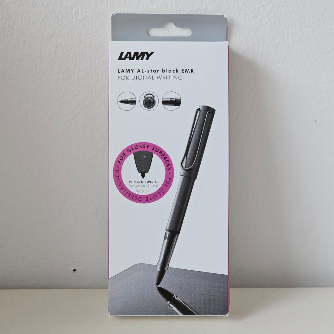 Lamy AL-star EMR Digital Pen Stylus Pen Black, Mobile Phones & Gadgets ...