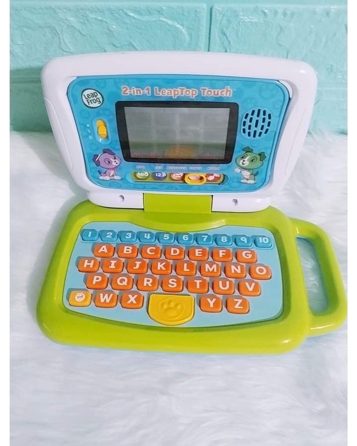 LeapFrog 2-in-1 LeapTop Touch BLUE on Carousell