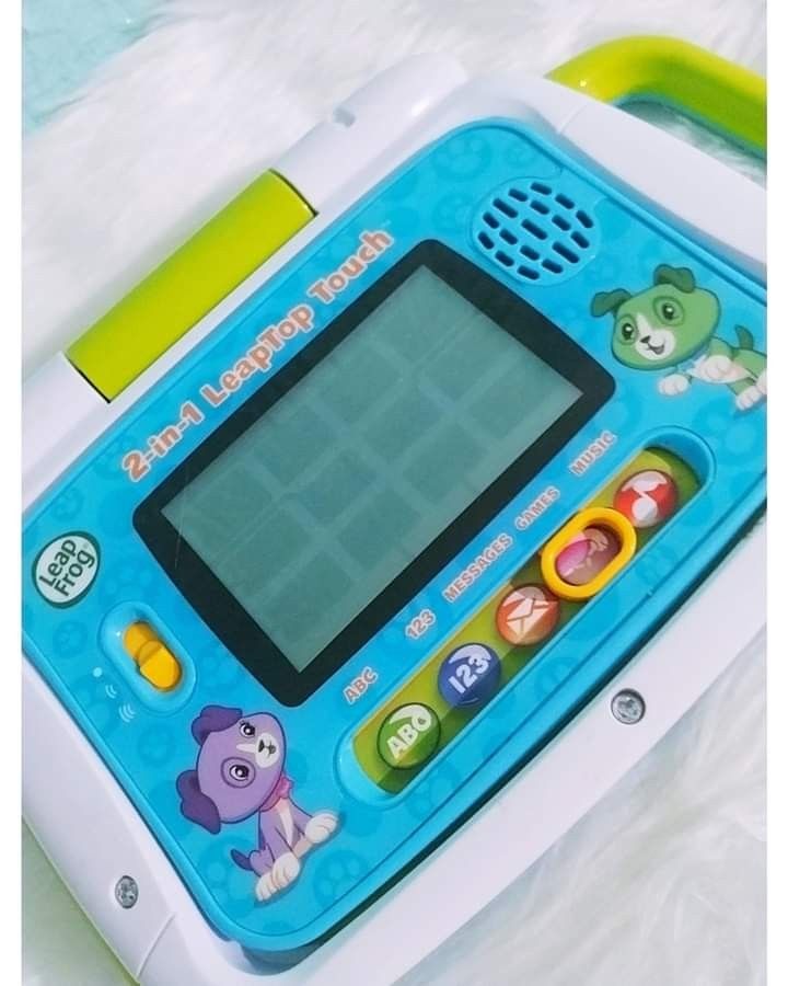 LeapFrog 2-in-1 LeapTop Touch BLUE on Carousell
