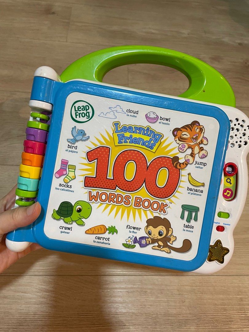 Learning friends 100 words book, Babies & Kids, Infant Playtime on ...