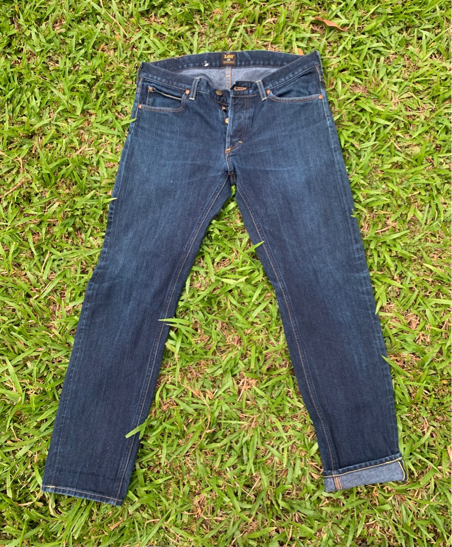 LEE, 12.5 Oz, Lefthand Twill, Golden Yellow Selvedge Line denim, Narrow ...