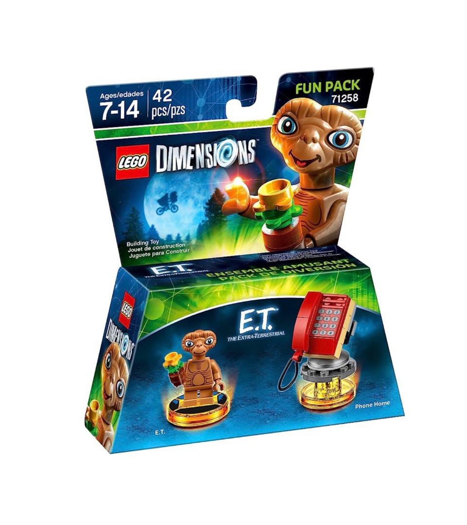 LEGO 71258 Dimensions | E.T. Fun Pack, Hobbies & Toys, Toys & Games on ...