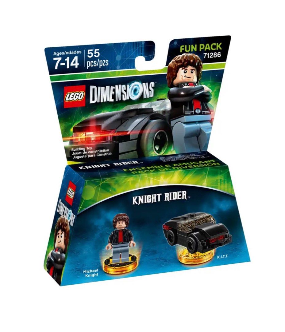 LEGO 71286 Dimensions | Michael Knight, Hobbies & Toys, Toys & Games on ...