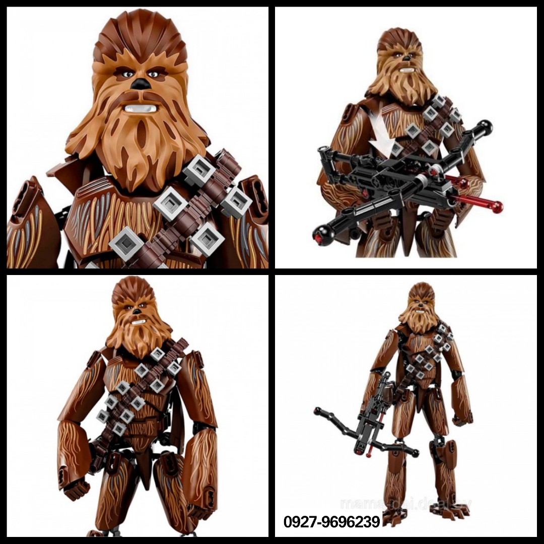 LEGO Compatible 179pcs StarWars Chew bacca Buildable Figure With Box ...